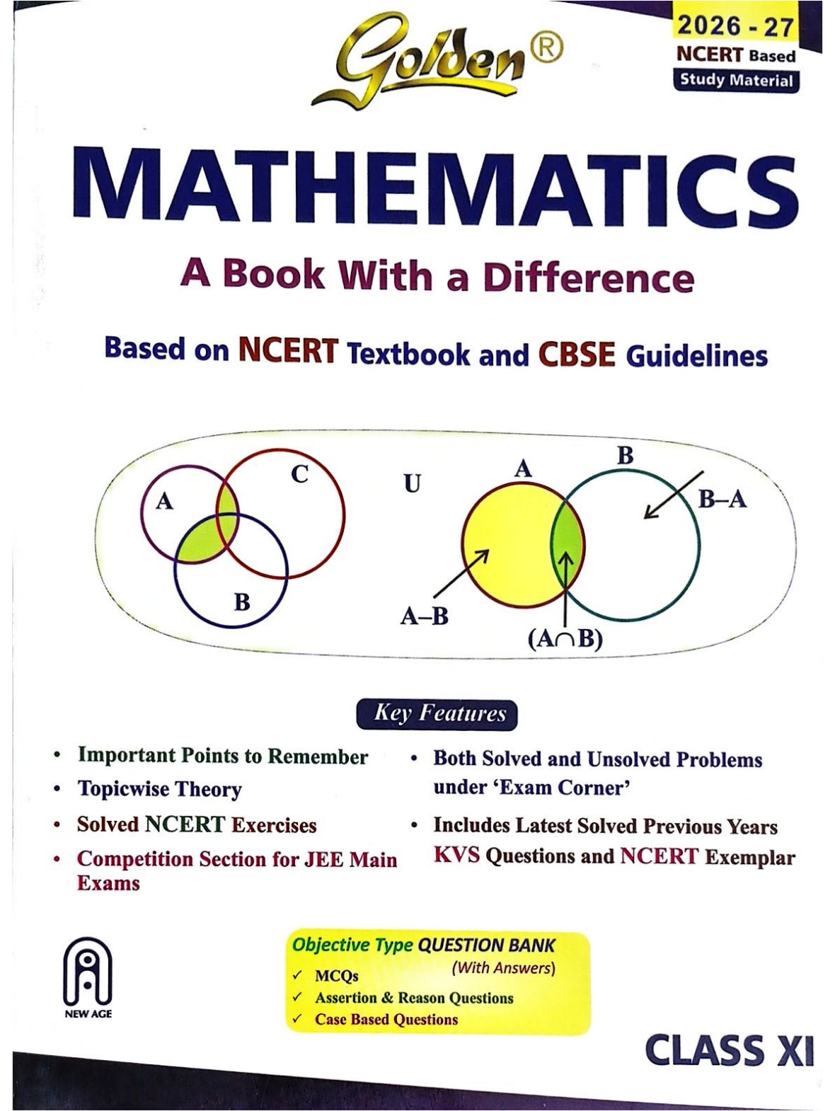 Buy Golden Mathematics Class XI (Based on NEW NCERT Textbooks & CBSE ...